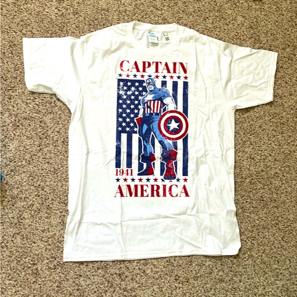 Shirts | New Mens Captain America Dad Shirt Just In Time For Fathers ...